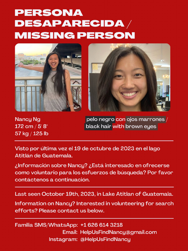 Missing Nancy NG | PDF