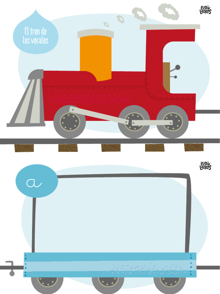 El Tren de Las Vocales | PDF | Poesía