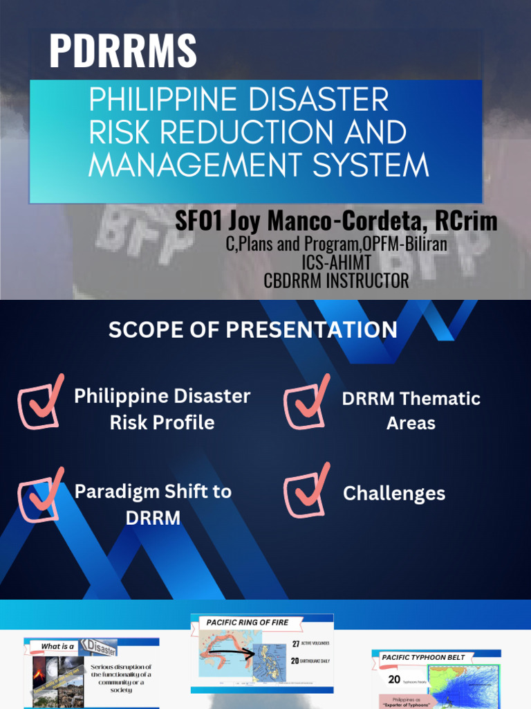 Ra 10121 | PDF | Emergency Management | Natural Disasters