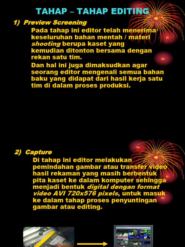 Tahapan Editing | PDF