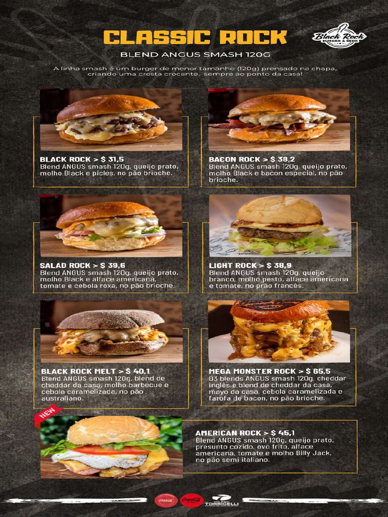 Blackrock Burgers - Lanches 03 | PDF