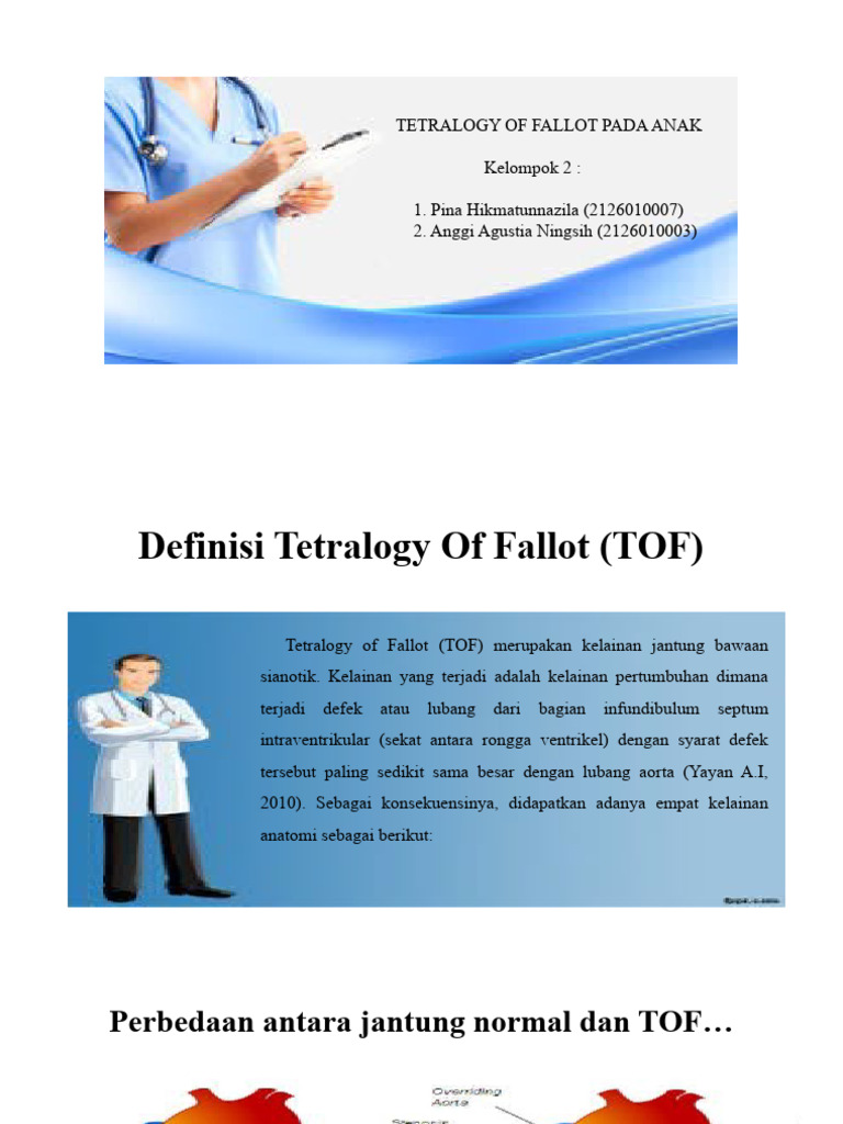 Tetralogy of Fallot Pada Anak | PDF