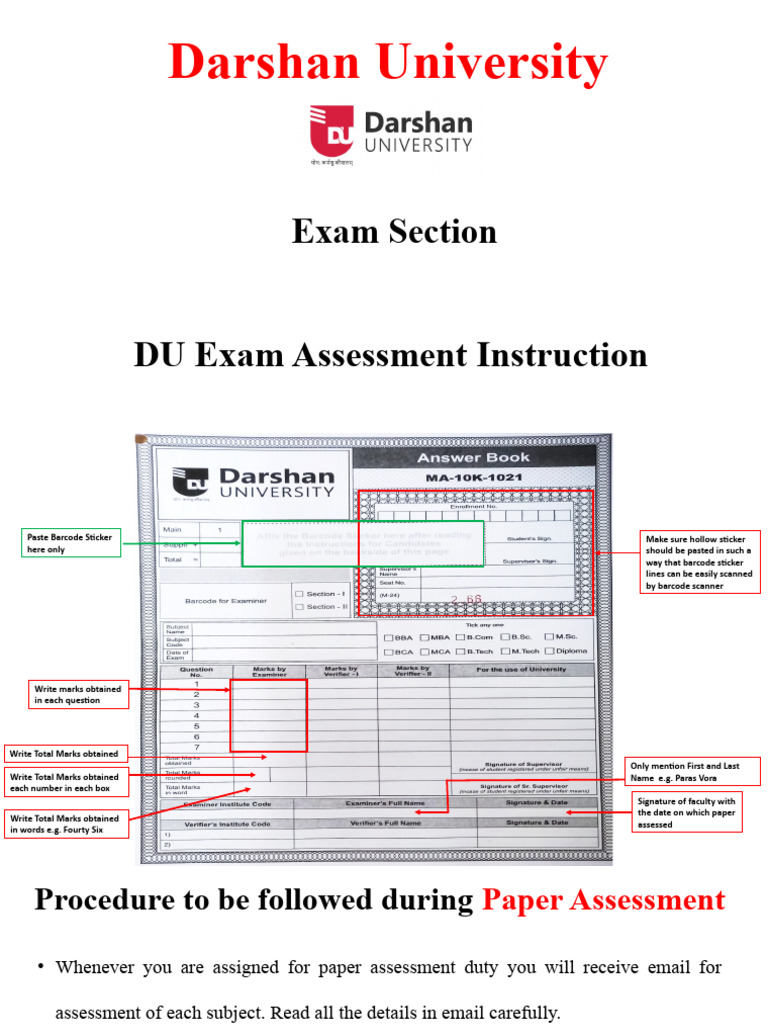 DU Paper Assessment | PDF