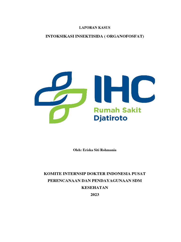 Intoksikasi Organofosfat | PDF