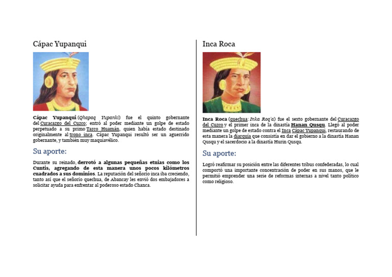 Los 14 Incas 3 Num | PDF