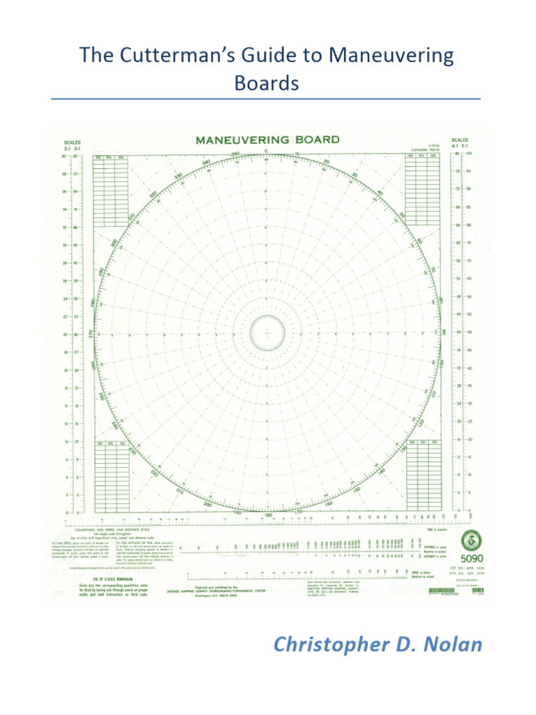 Mastering Maneuvering Boards Guide | PDF | Sailor | Navigation