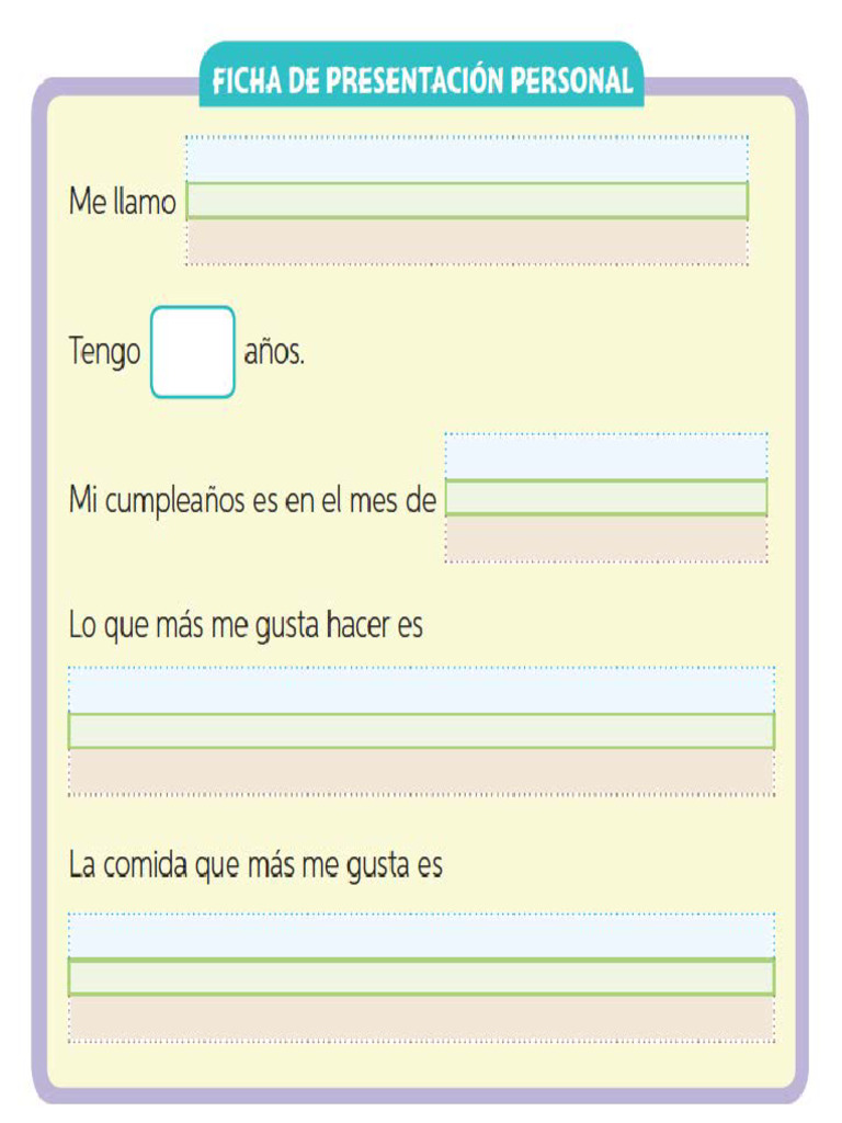 Ficha-presentación-personal | PDF