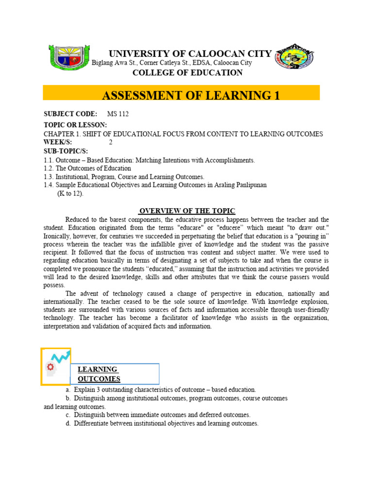 Module 1 Week 2 | PDF | Learning | Cognitive Science