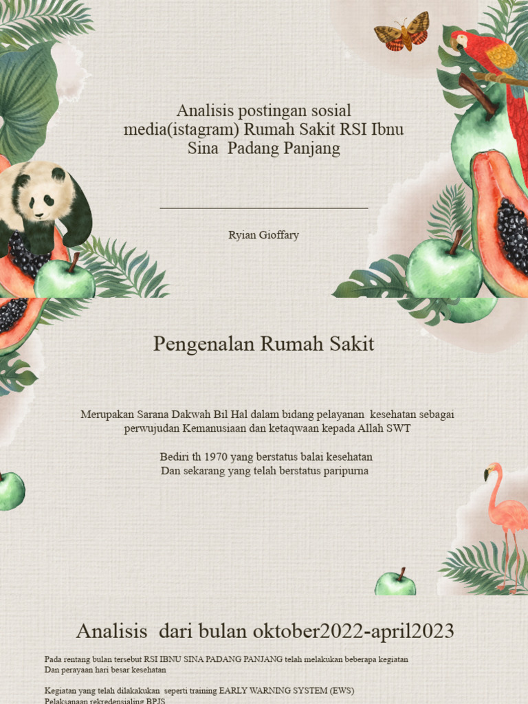 Lush Hawaiian Aesthetic Theme Infographics by Slidesgo | PDF