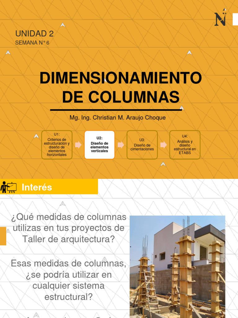 Diseño de Columnas en Estructuras | PDF | Doblar | Mecánica
