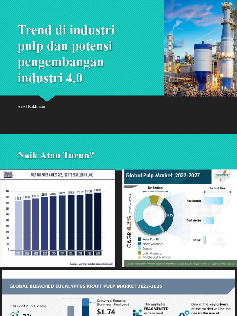 Trend Di Industri Pulp Dan Potensi Pengembangan Industri | PDF
