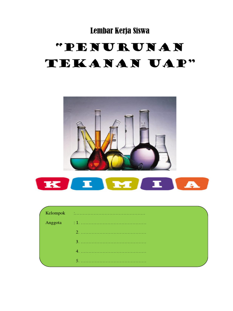 Penurunan Tekanan Uap | PDF
