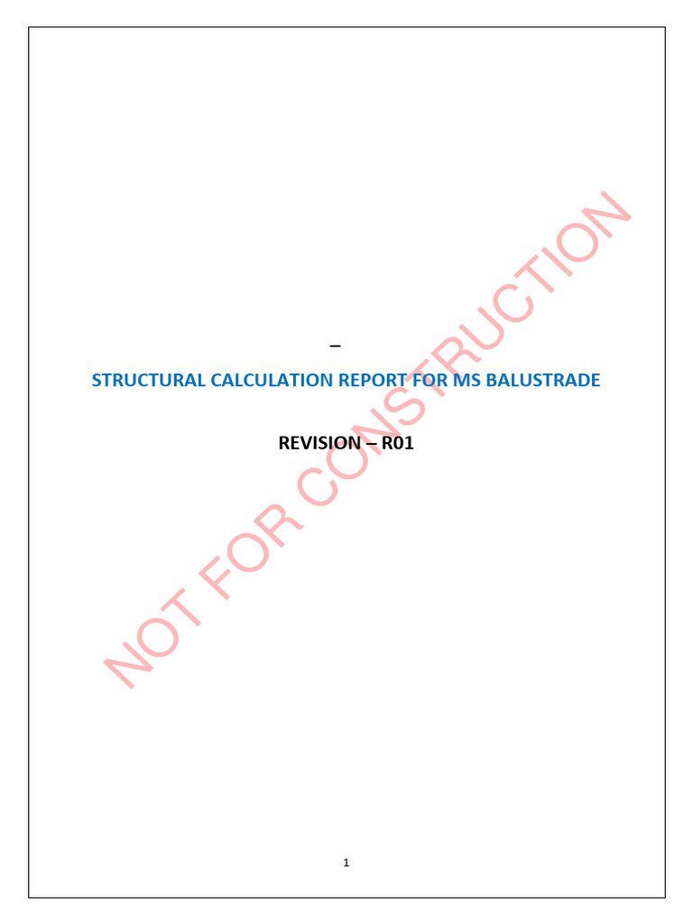 MS Balustrade and Wall Mounting Handrail Report Stair 1&2 | Download ...