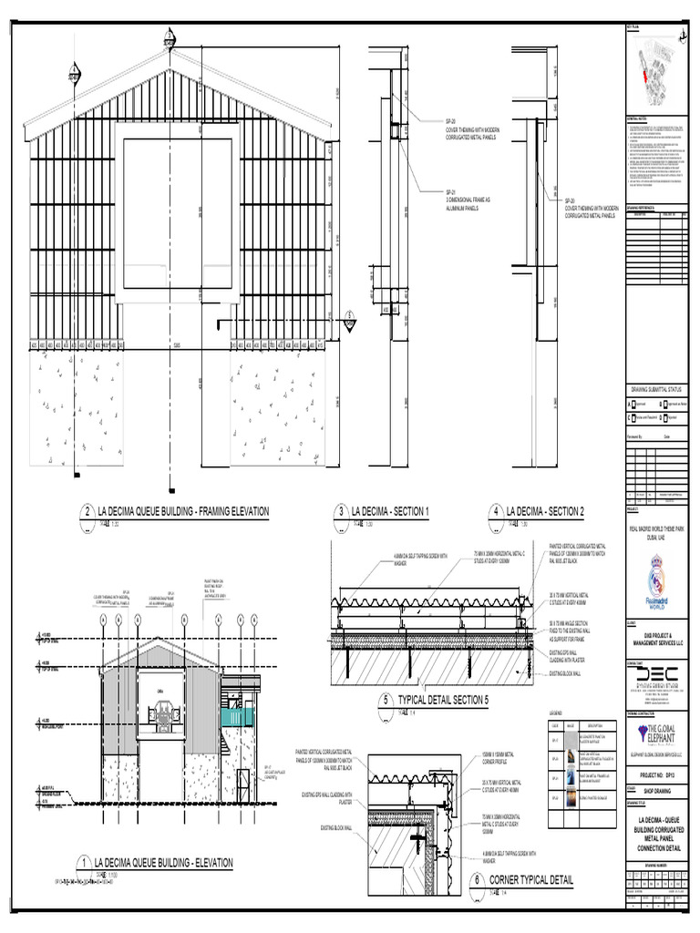 DP13 Tge SHD RM3 303 THM 00 6001 00 | PDF | Wall | Building Engineering