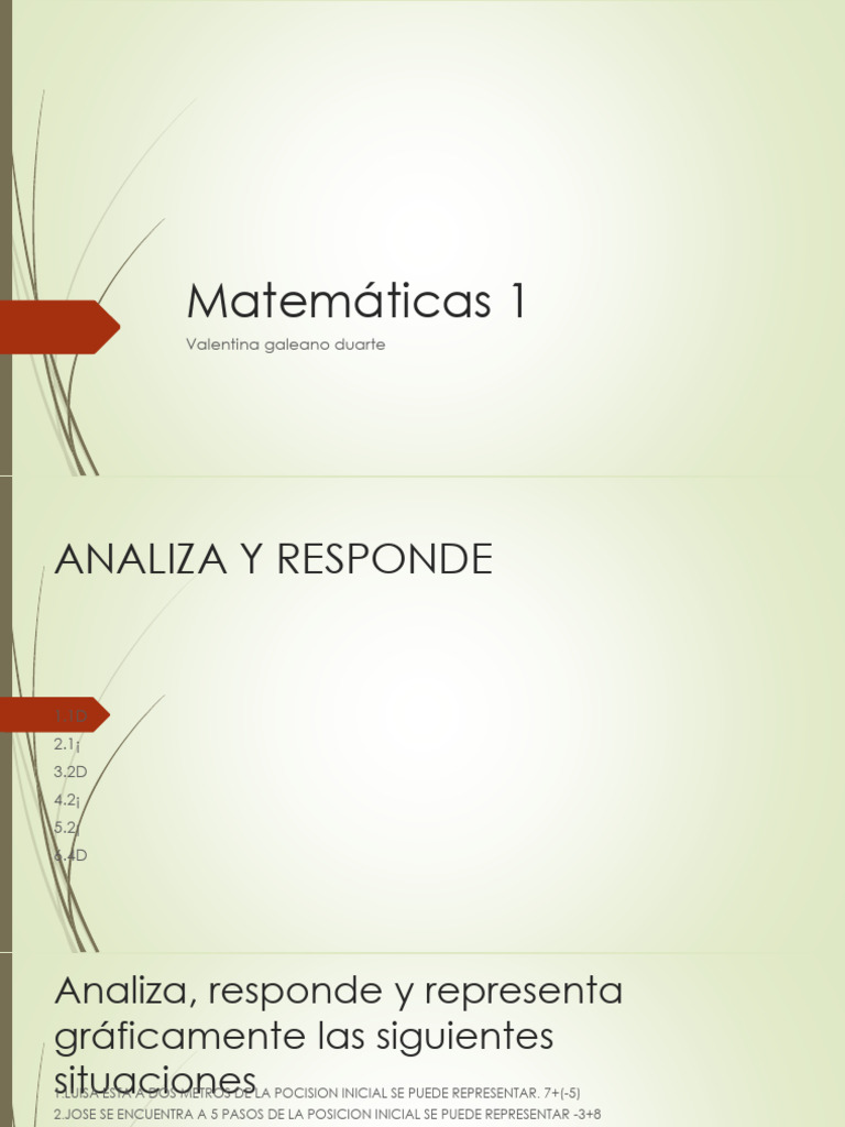 Matemáticas 1 | PDF | Entero | Aritmética Matemáticas 1 | PDF | Entero | Aritmética