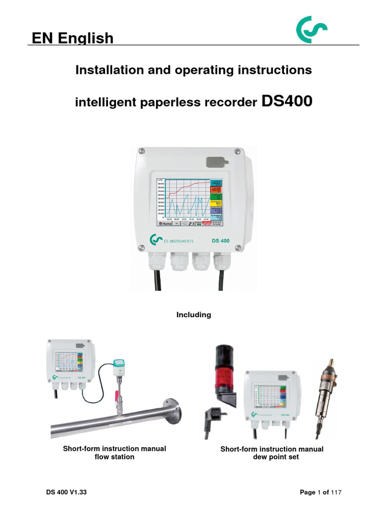 Instruction Manual DS400 EN | PDF | Electrical Connector | Insulator ...
