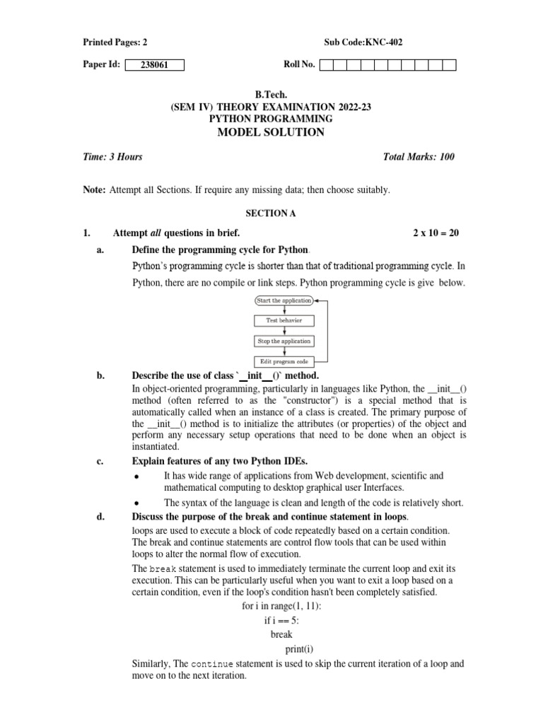 Python 2022-23 | PDF | Computer Program | Programming
