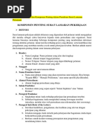 Format dan Contoh Surat Lamaran Kerja Word | PDF