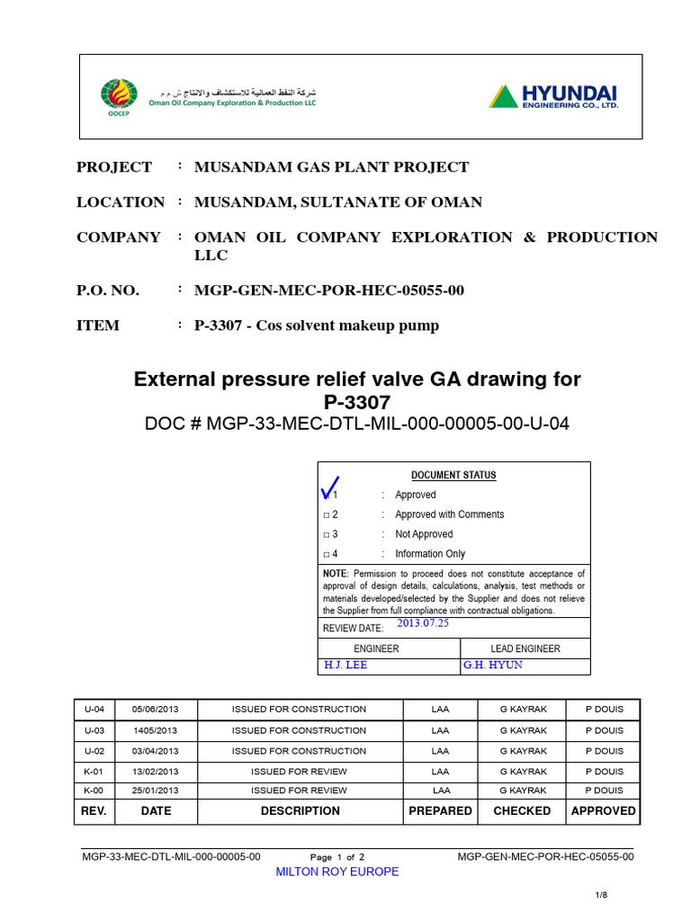 Datasheet | PDF | Valve | Pressure