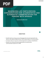Communicative Effectiveness Index | PDF | Conversation | Clinical ...