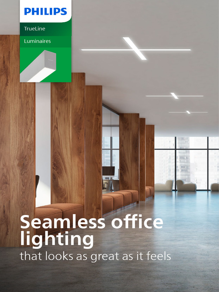Philips TrueLine Suspended Lighting Solutions | PDF | Lighting | Light