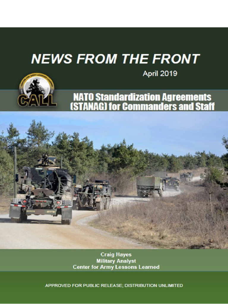 STANAG | PDF | Interoperability | Nato