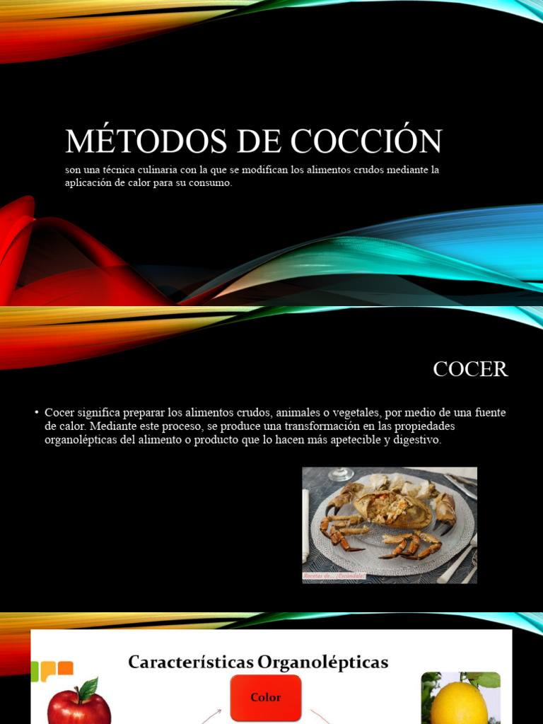 Metodos de Coccion | PDF | Cocinando | Fritura