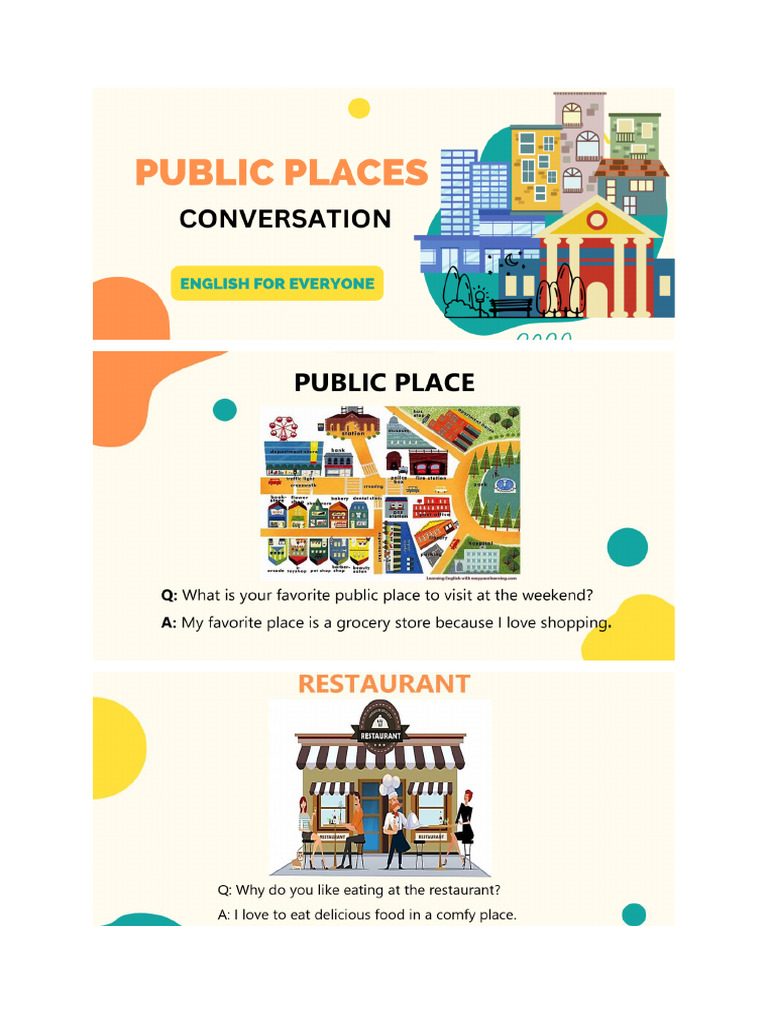 Sd-Public Places Conversation PDF | PDF