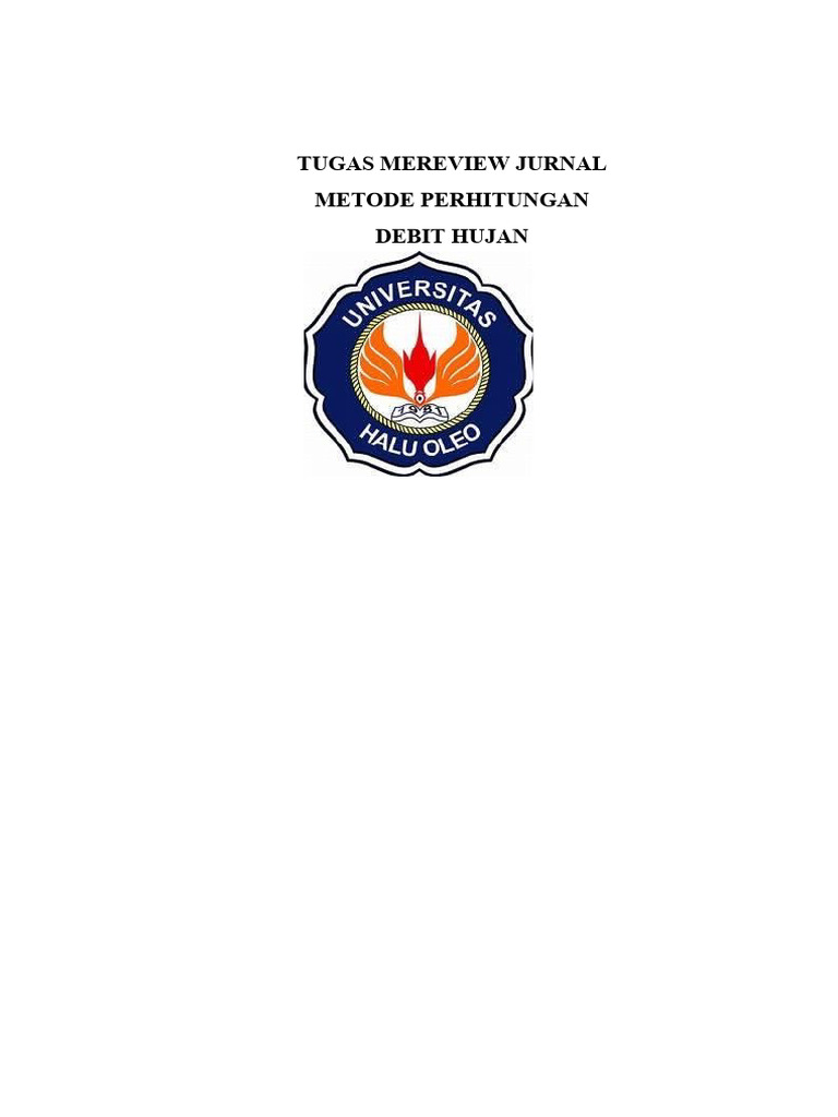 Kelompok 1 PSDA Debit Banjir Yes | PDF | Sains & Matematika