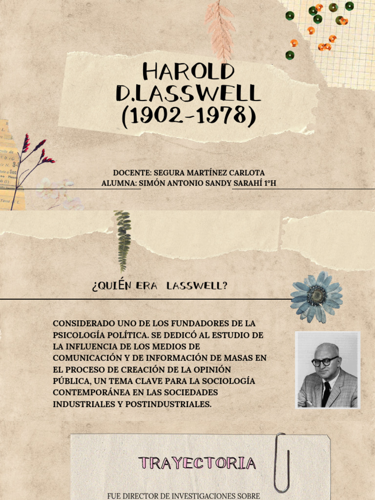 Harold d.lasswell | PDF