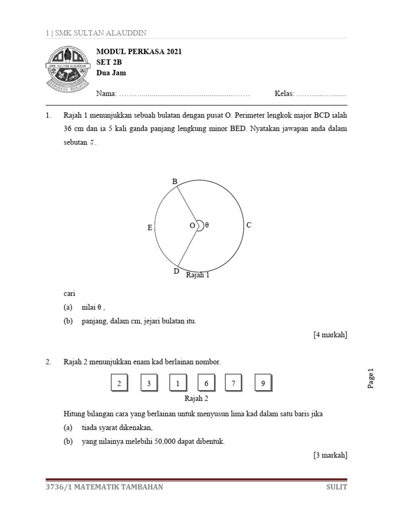 2021 Modul PERKASA SET 2B | PDF