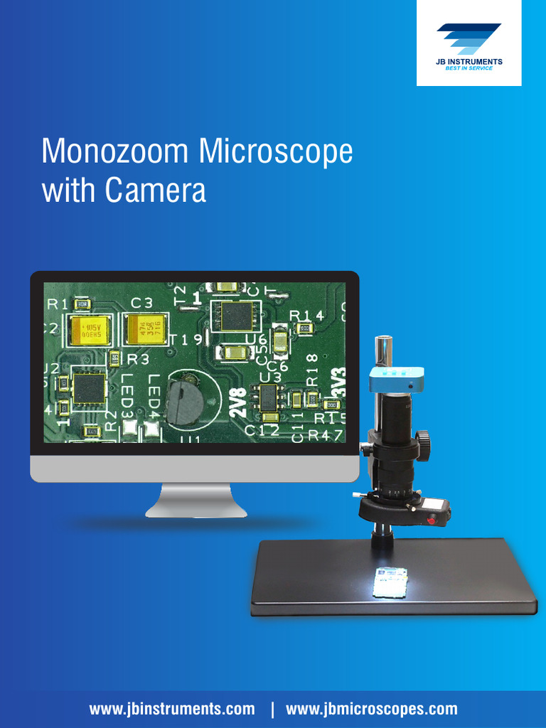 Monozoom Microscope With Camera | PDF