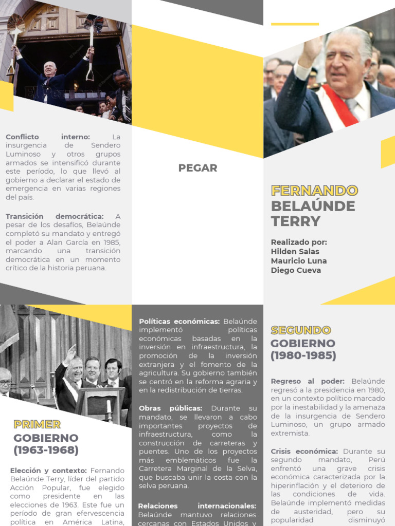 Fernando Belaunde Terry | PDF | Perú | América del Sur