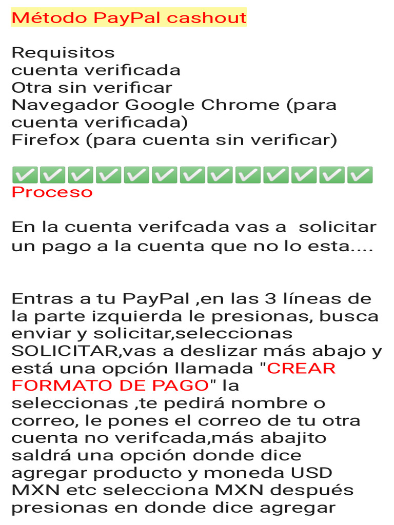 Método PayPal | PDF