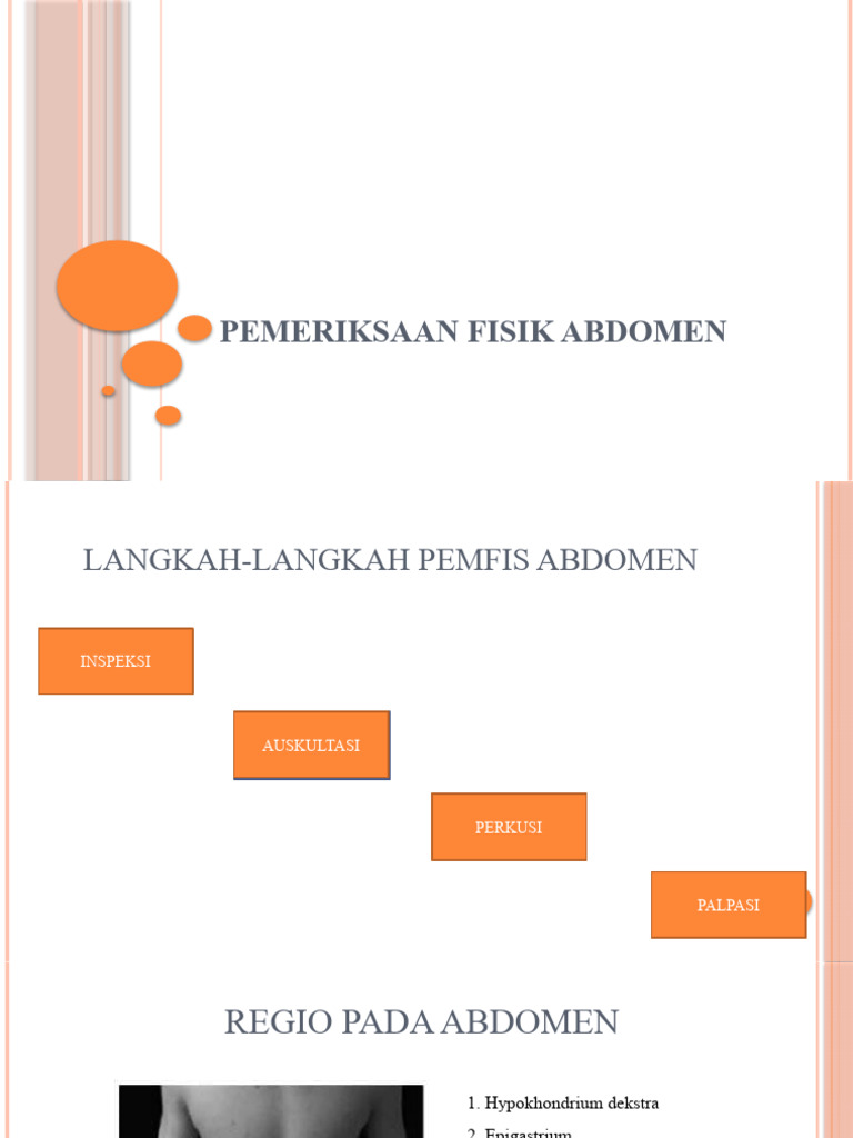 Pemeriksaan Fisik Abdomen. | PDF