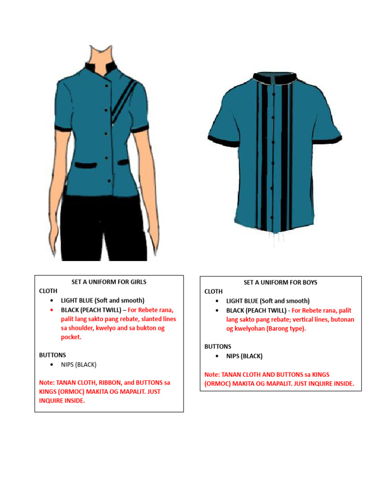 PT Uniform F-A-Q | PDF
