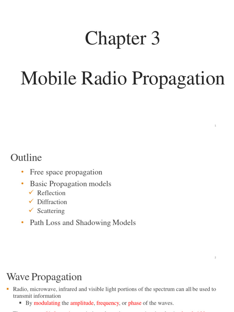 Chapter 5 and 6 | PDF | Diffraction | Radio