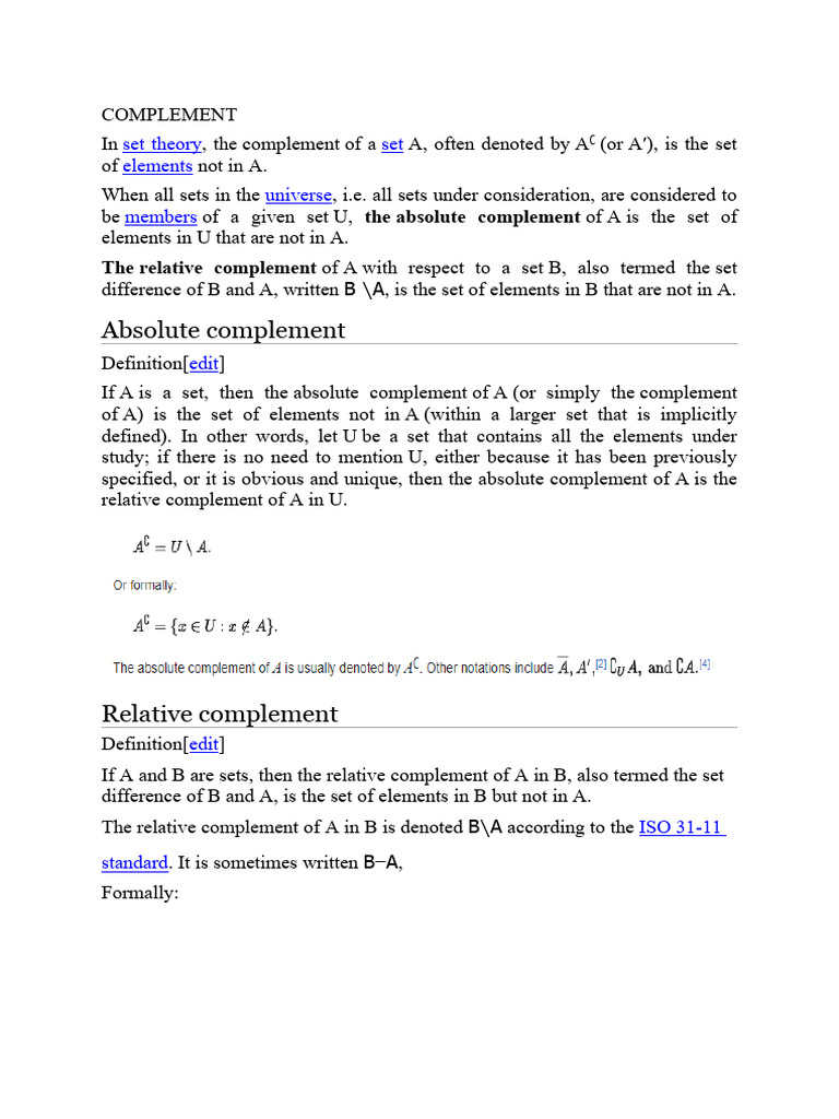 Lecture 4 | PDF | Set (Mathematics) | Logic