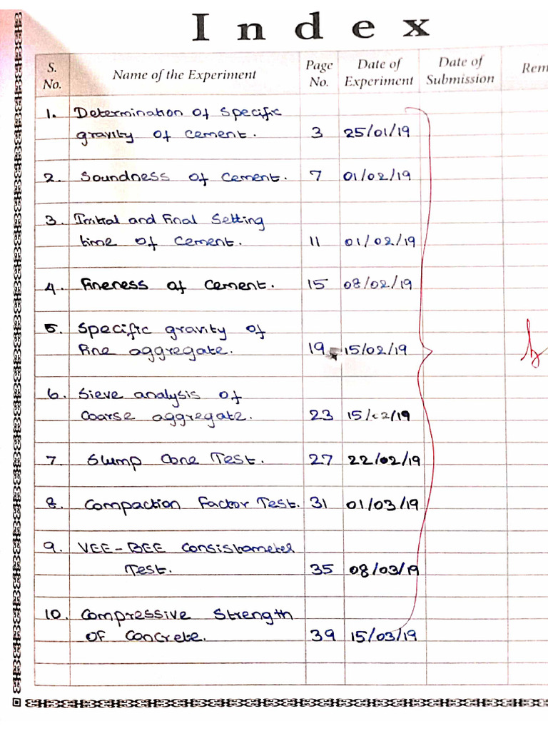 Lab Index Page | PDF