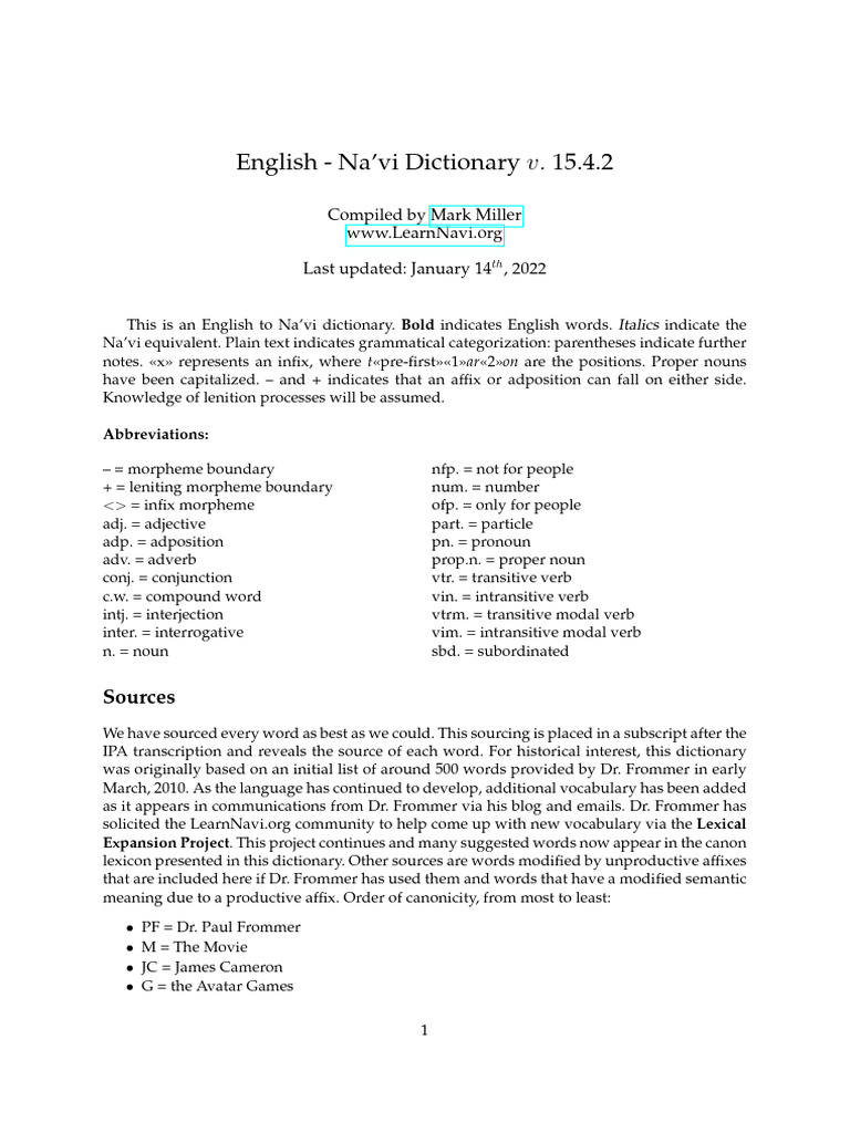 Dictionary Navi | PDF | Word | English Language