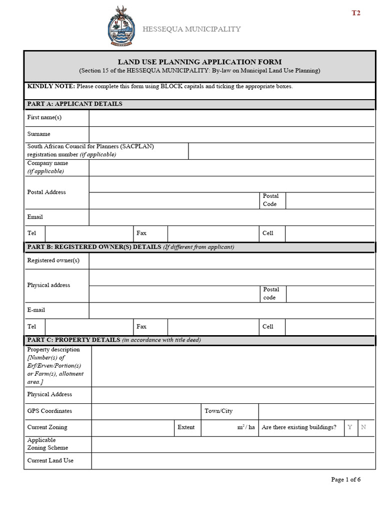 HM t2 Municipal Land Use Application | PDF | Environmental Impact ...