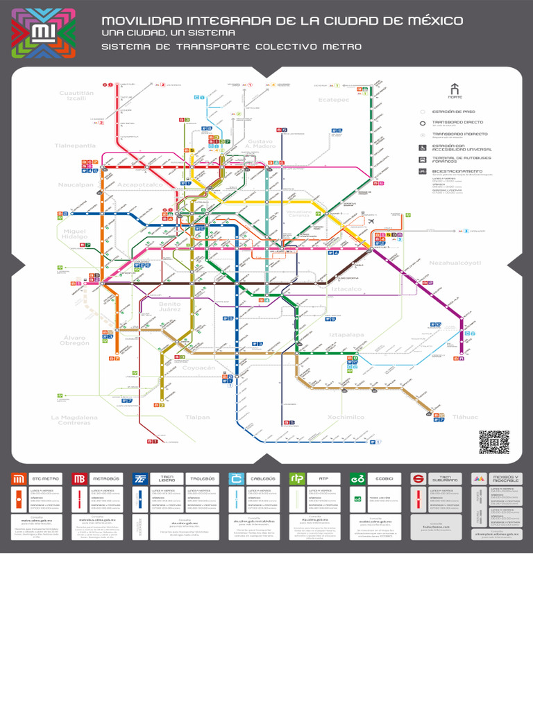 Mapa Metro CDMX | PDF