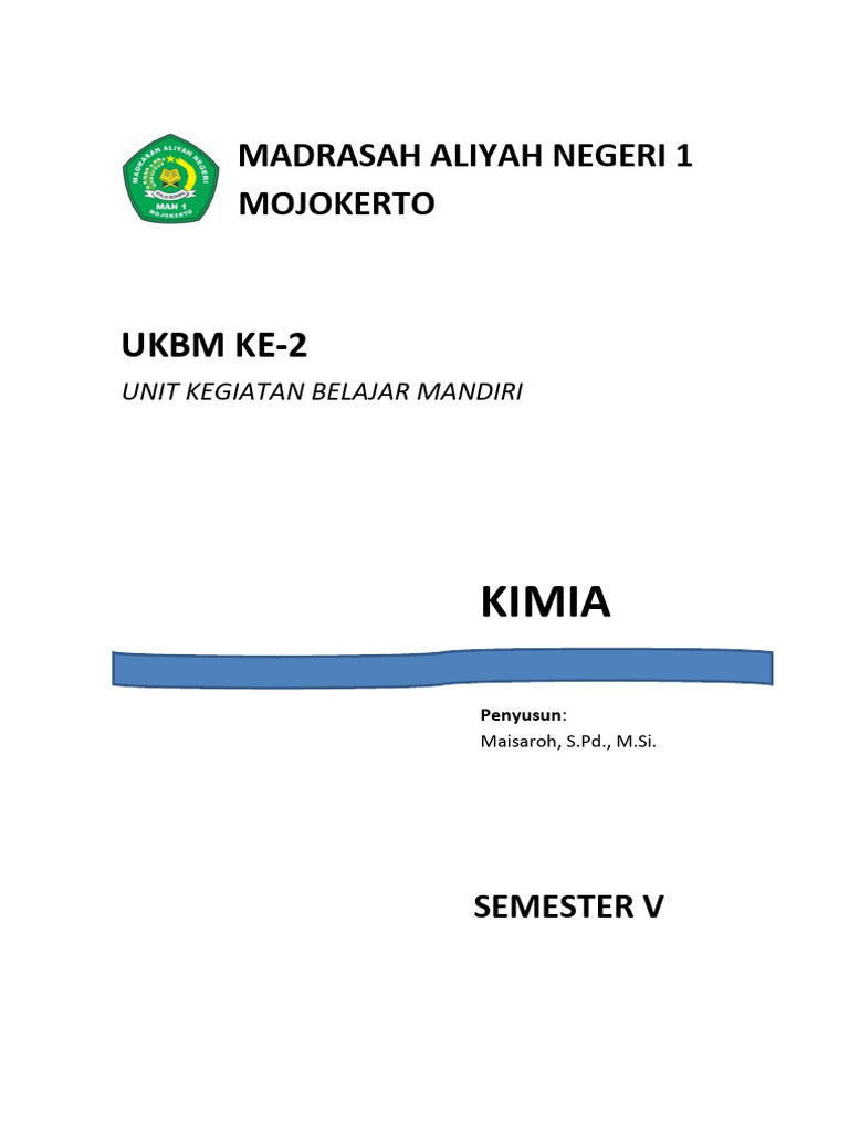 3.2. Ukbm Koligatif Elektrolit | PDF