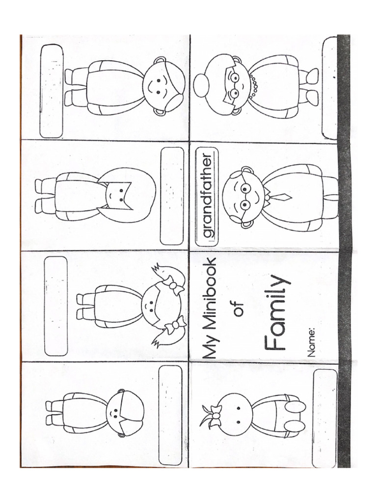 Family Mini Book | PDF