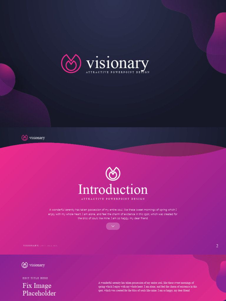 Visionary Attractive PowerPoint | PDF