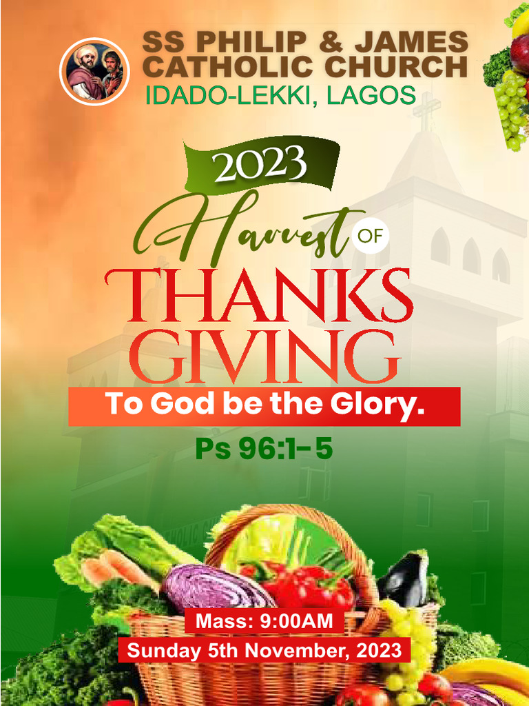SSPJ Harvest EBrochure | Download Free PDF | God The Father | Salvation