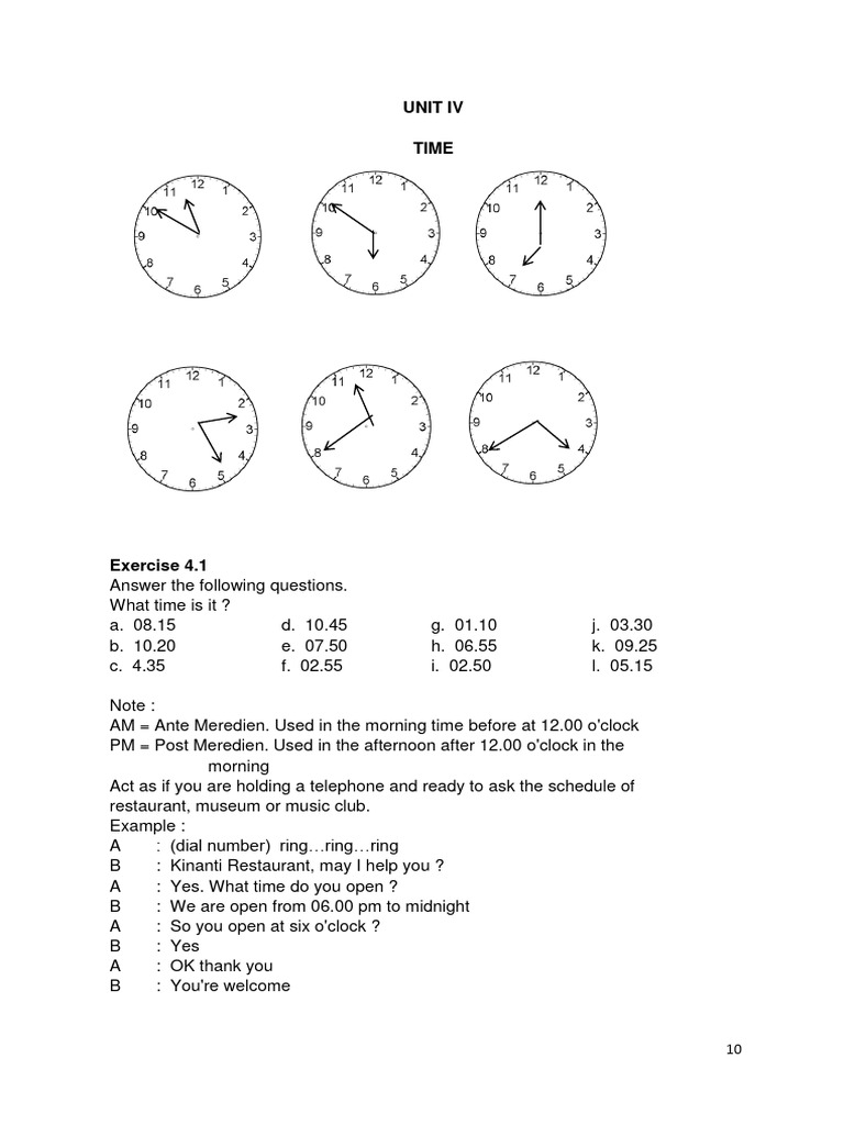 Time English | PDF