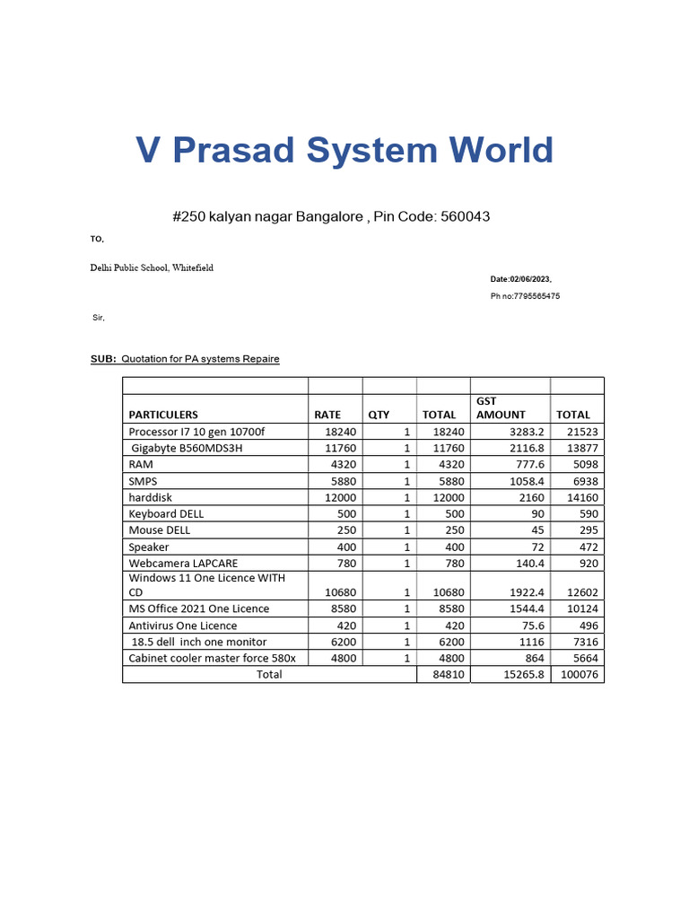 Prasanna | PDF | Personal Computing | Computing