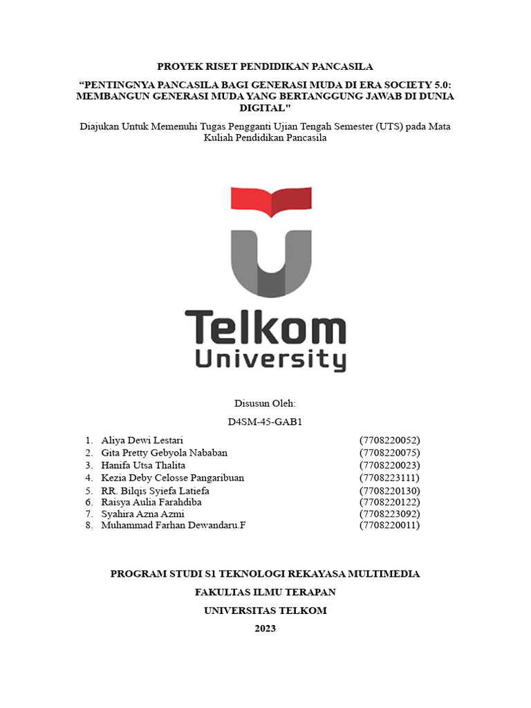 Proyek Riset Pendidikan Pancasila | PDF