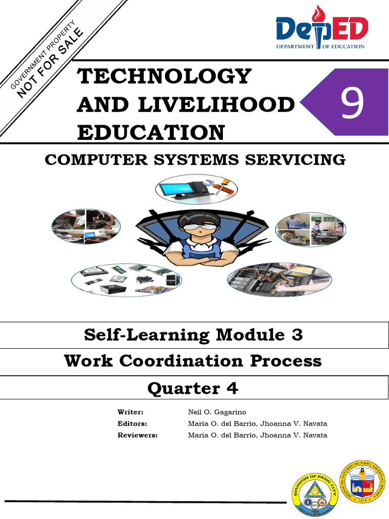 Tle CSS9 Q4 M3 | PDF | Communication | Team Building